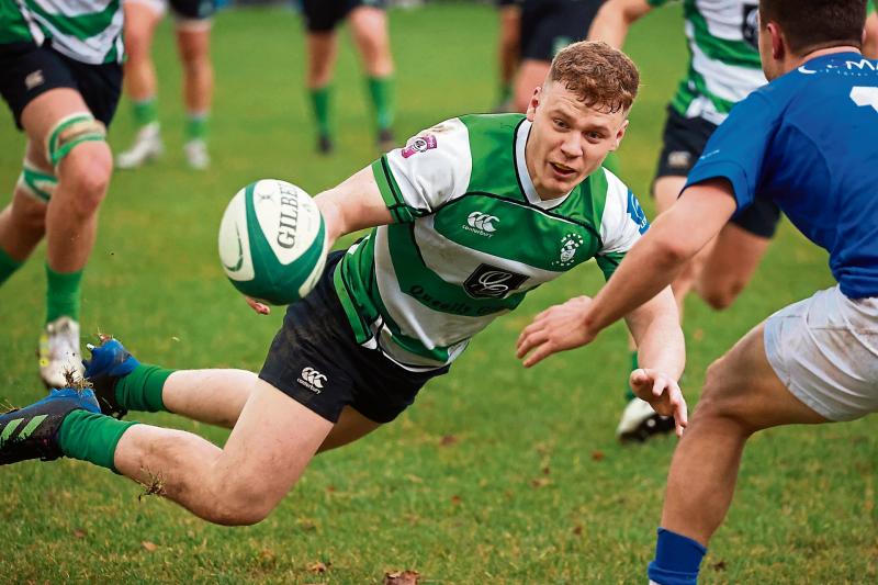 Injury time penalty costs Naas against Blackrock College - Kildare Live