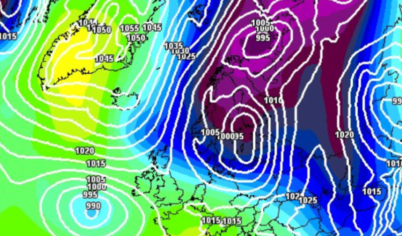 Wall of cold weather from Greenland bearing down on Ireland amid snow ...