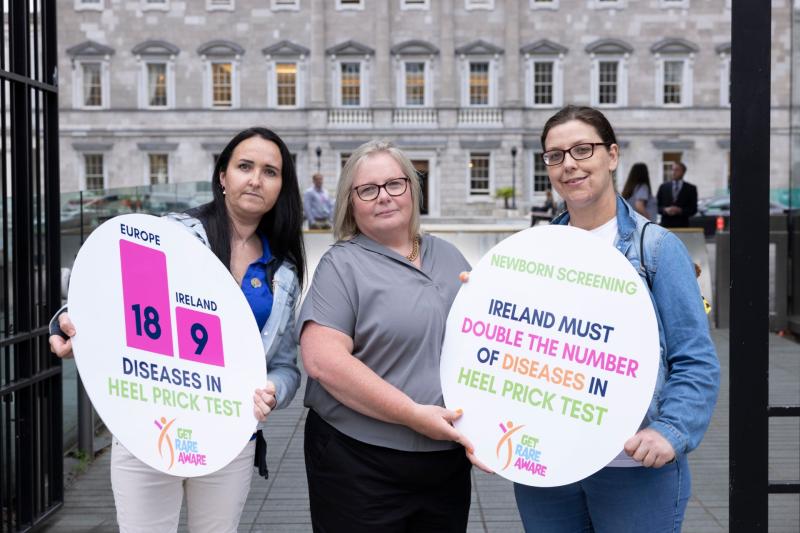 Kildare campaigner warns that newborn babies must be screened for more ...