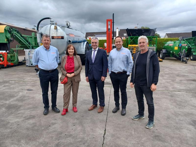 Minister Dara Calleary visits Kildare ahead of Budget 2025 - Kildare Live