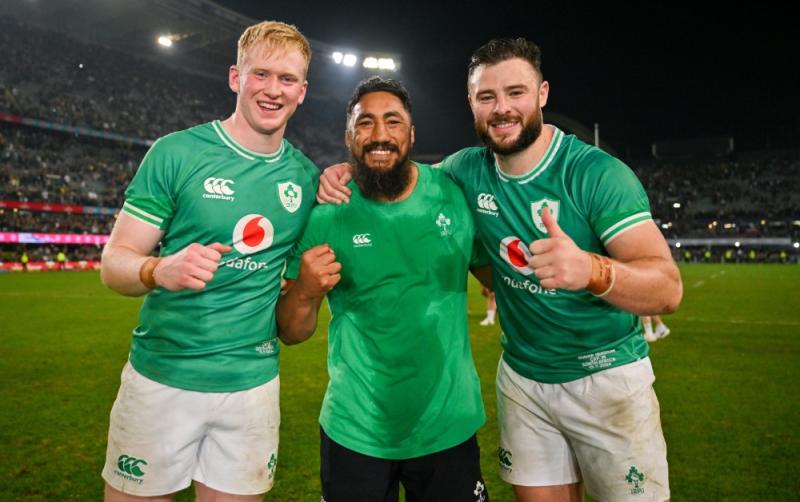 Naas' Jamie Osborne on his debut try against South Africa and dream ...