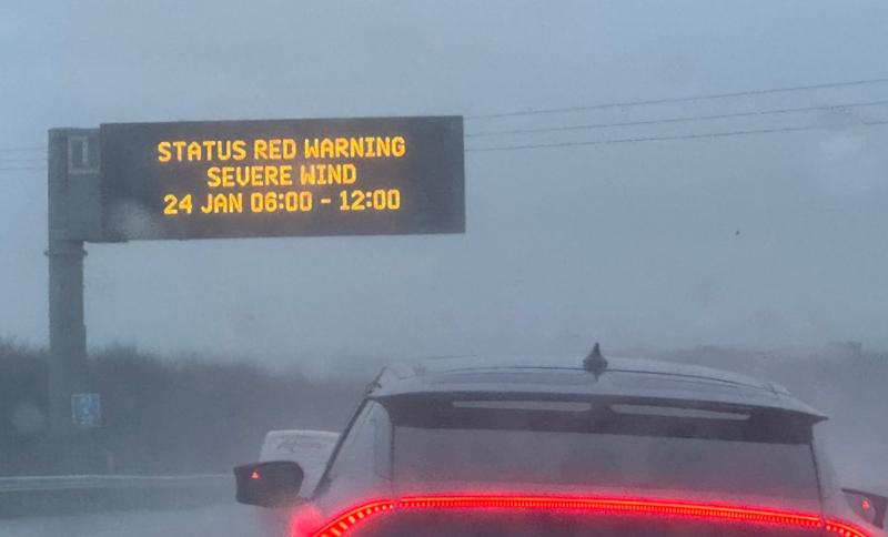 Storm Éowyn: Thousands without power in Kildare as record-breaking ...