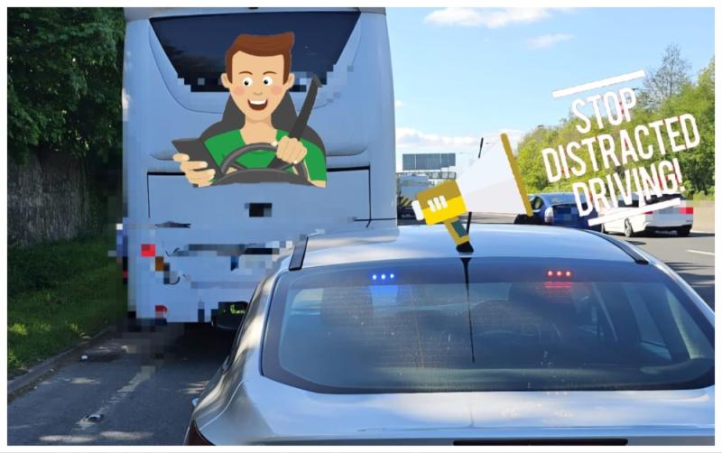 Shocking reason distracted bus driver failed to spot Kildare gardaí ...