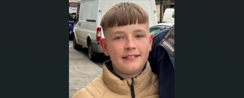 Have you seen Kealan? Gardaí renew appeal for boy (15) missing over two weeks - Kildare Live
