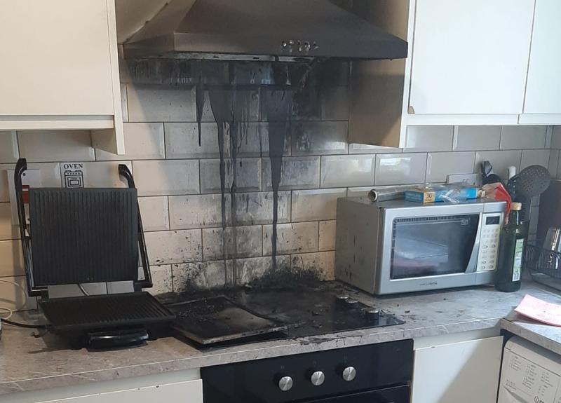 Lovely kitchen ruined! Kildare people warned about cooker fires ...