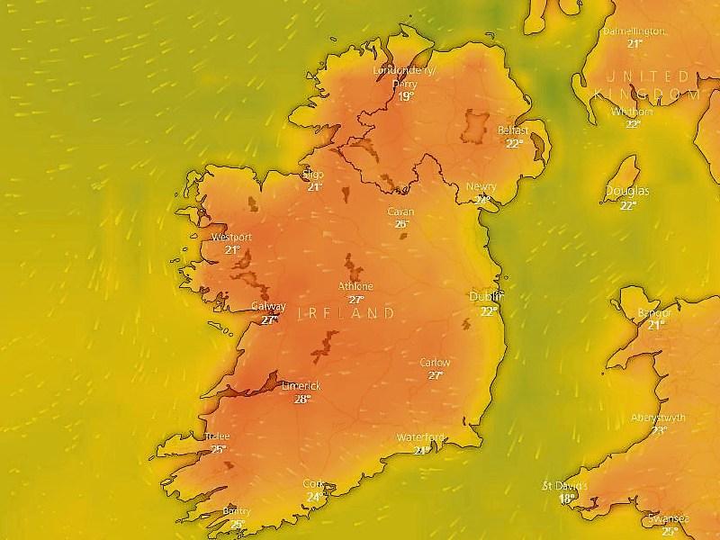 More sunny and warm weather today in County Kildare - Kildare Live