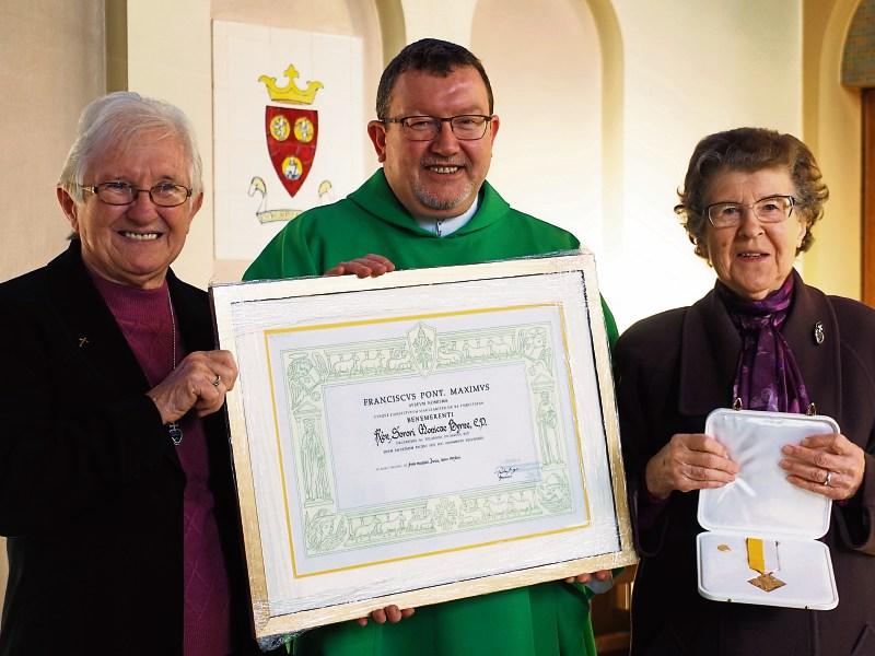 Bene Merenti medal awarded to Kildare nun - Kildare Live