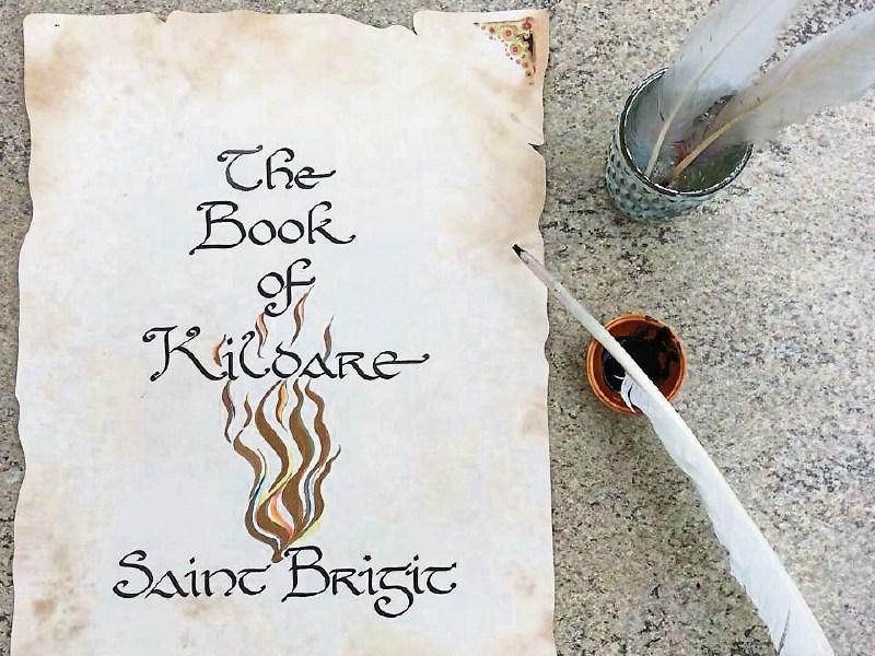 WATCH: pages from the Book of Kildare on display at Kildare town ...