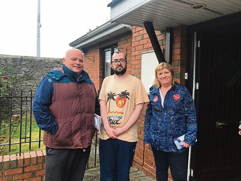 Local Elections 2019: Double act on the canvass in Butler’s Lane in ...