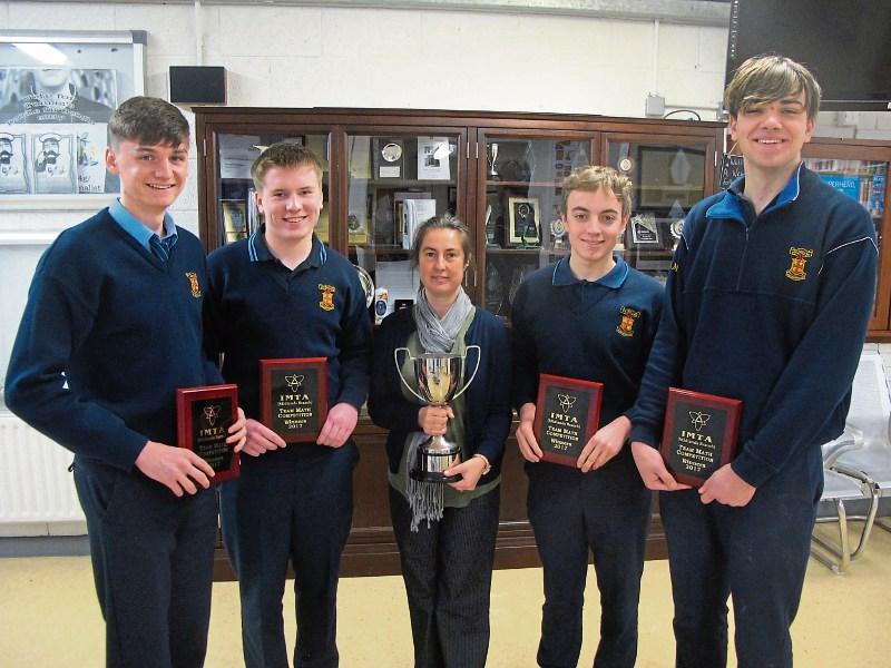 Newbridge school crowned Midlands Maths champs - Kildare Live