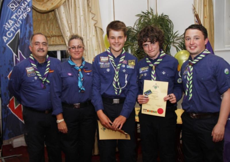 Naas Scouts finish 100 km cross country trek - Kildare Live