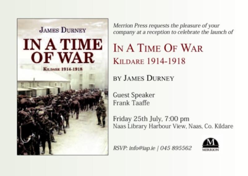 James Durney’s new book covers Kildare’s links with WWI - Kildare Live