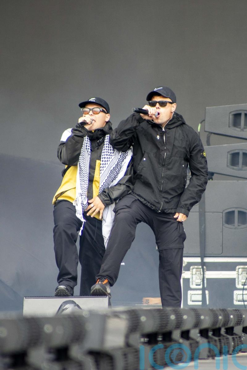 Irish rap trio Kneecap ‘banned from advertising’ on London Underground ...