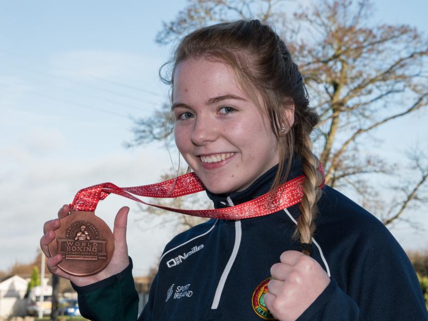 Kildare town's World Championship medalist Katelynn Phelan arrives home ...