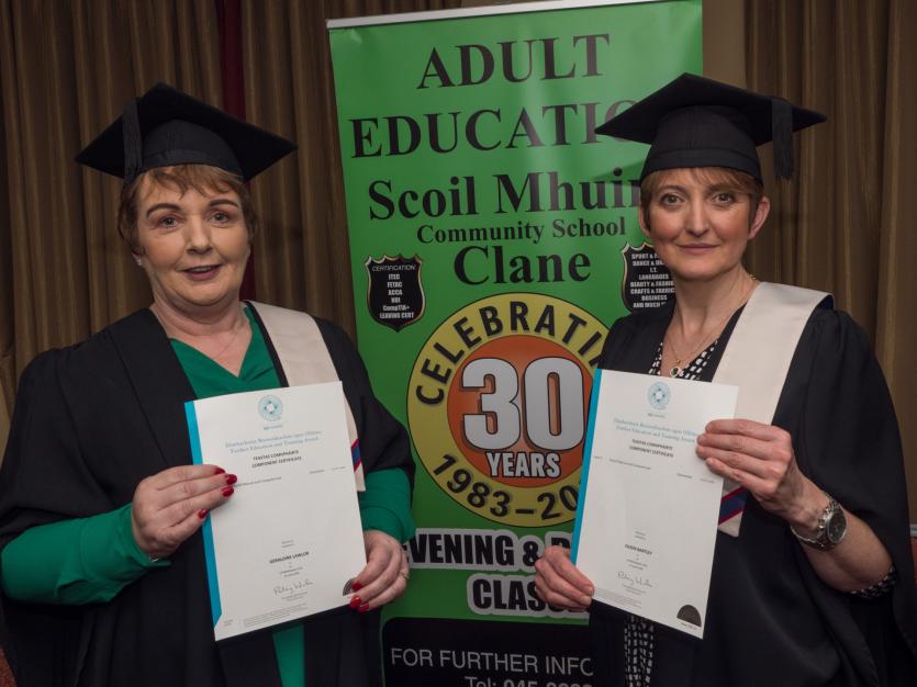 PICTURES: Scoil Mhuire, Clane, adult education graduation night - Photo ...