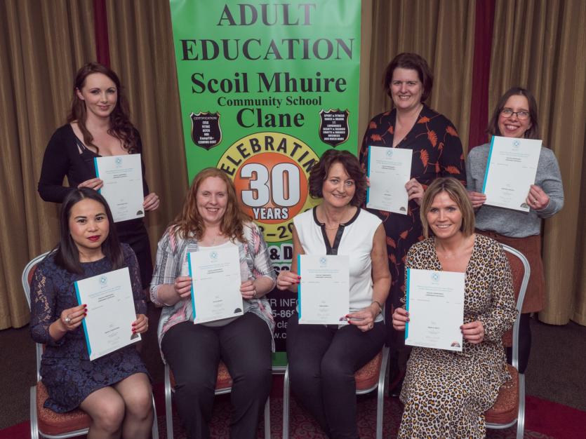 PICTURES: Scoil Mhuire, Clane, adult education graduation night - Photo ...