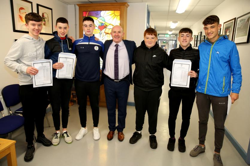 PICTURES: Smiles all around as students receive their Junior Cert ...