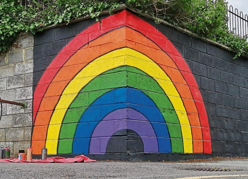 Defaced Newbridge LGBT mural is restored - Leinster Leader