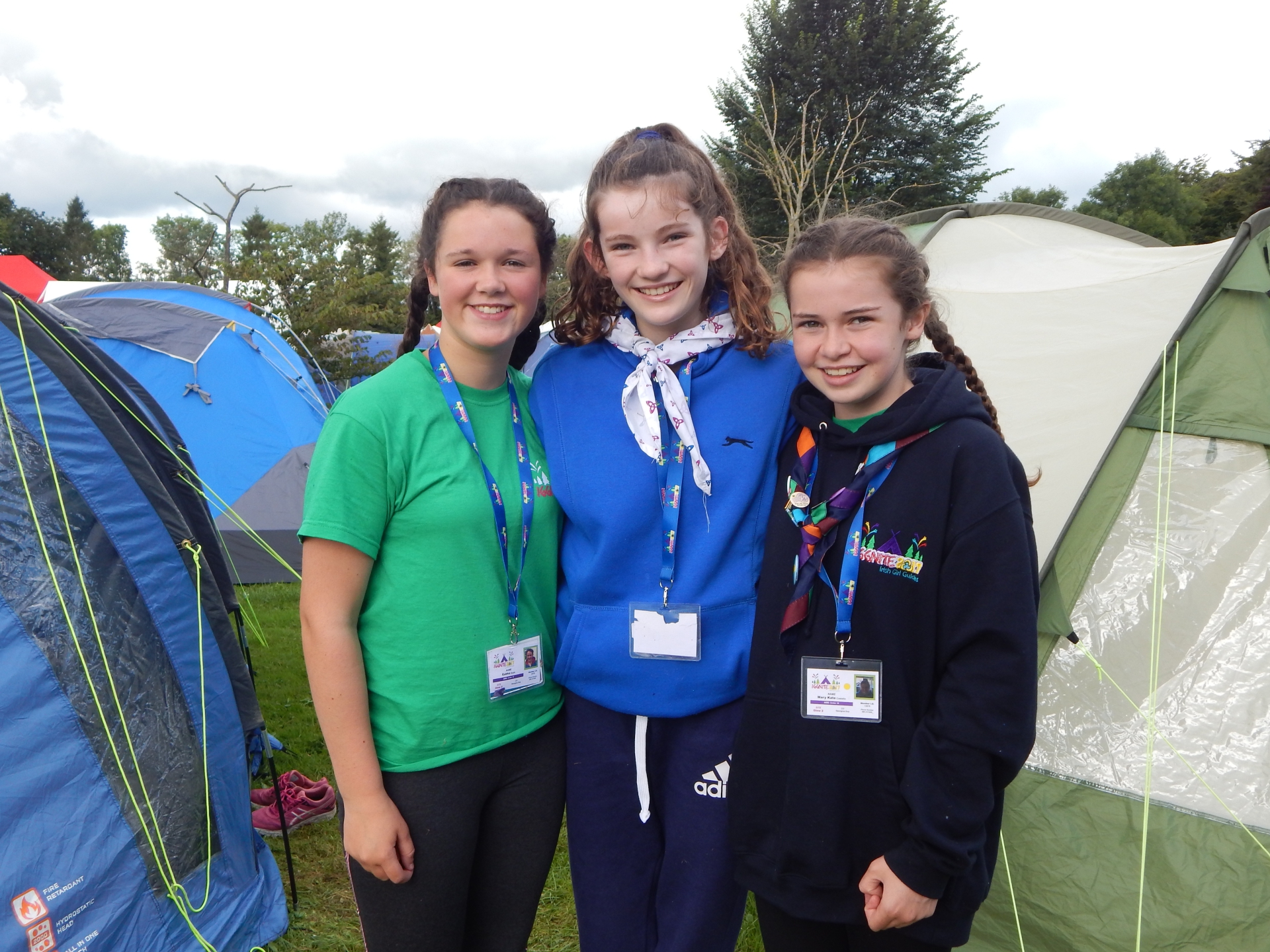 Kildare girls attend Ireland's largest ever girl guide camp - Kildare Live